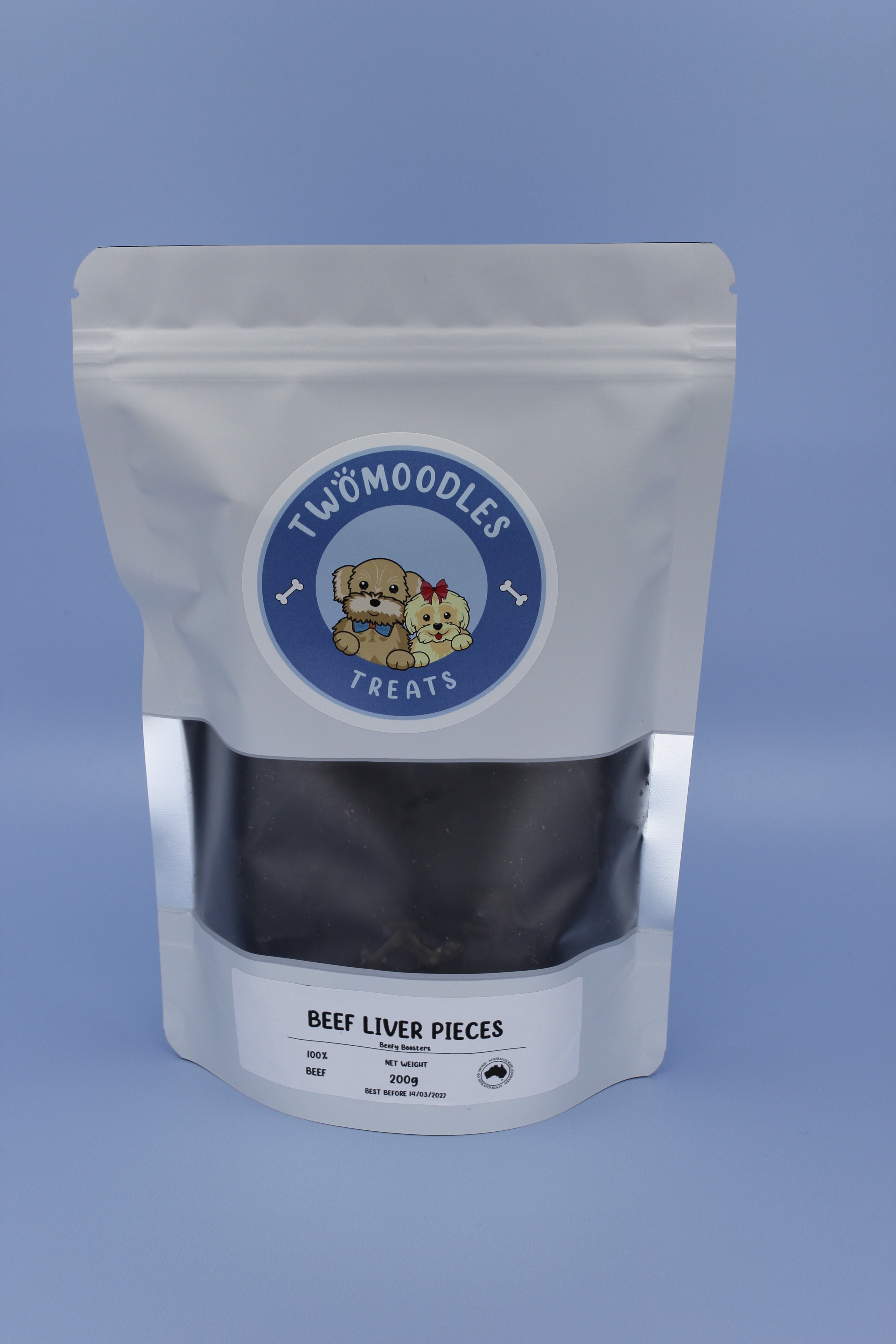 PREMIUM BEEF LIVER PIECES (BEEFY BOOSTERS) – Twomoodles