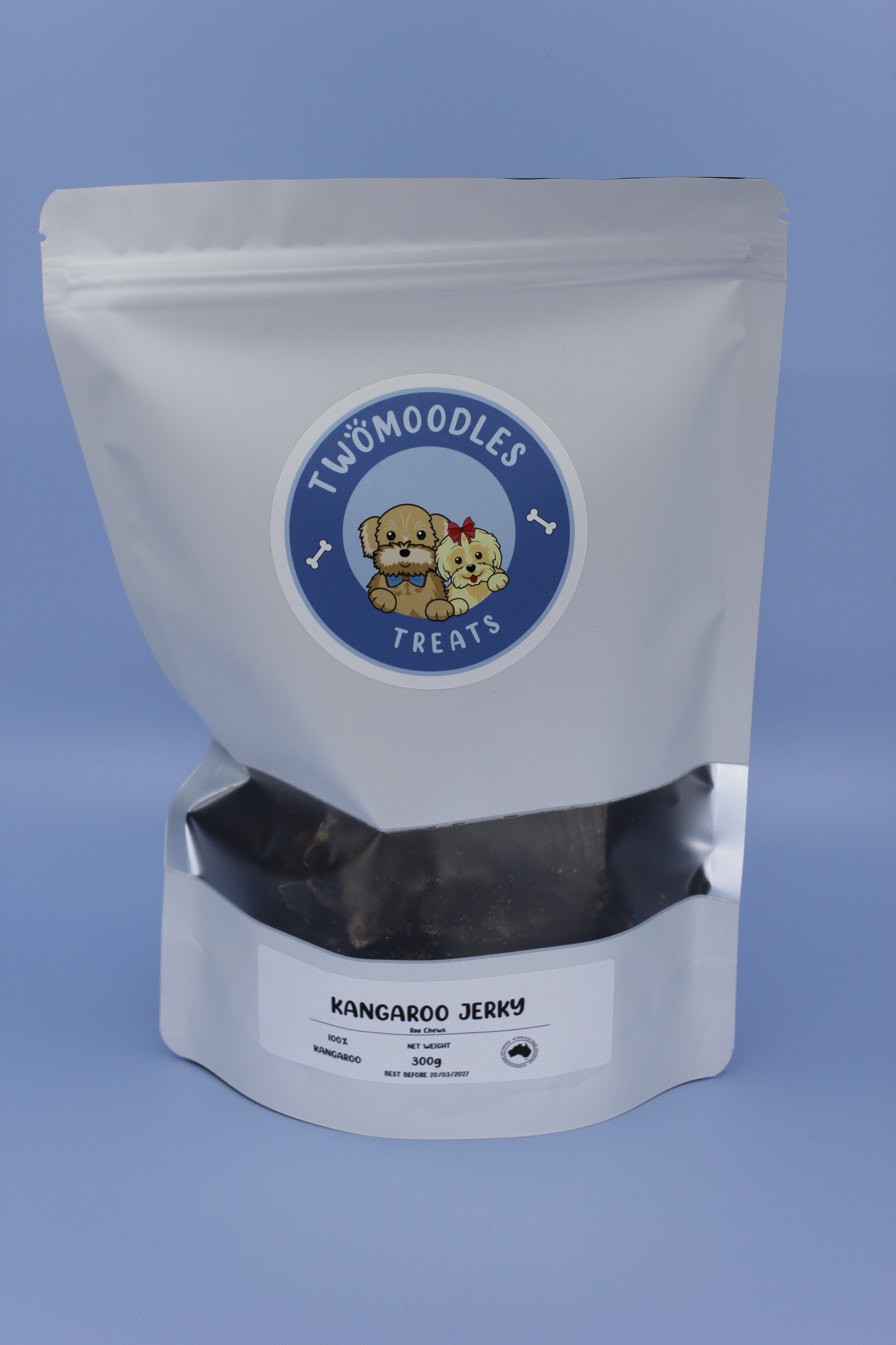 KANGAROO JERKY PIECES (ROO CHEWS) – Twomoodles